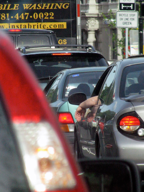 Down with the window! And out with your elbow! | STYLEPARK