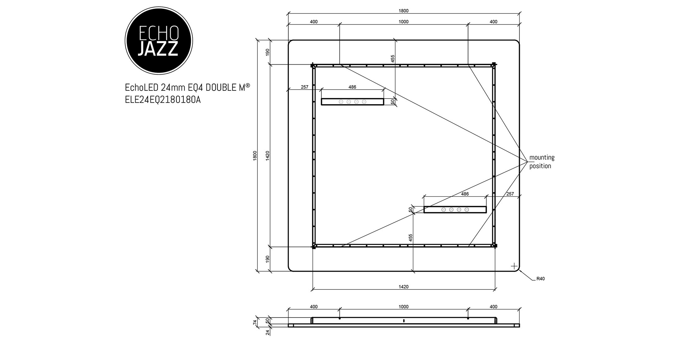 EchoLED® EQ4 by ECHOJAZZ | STYLEPARK