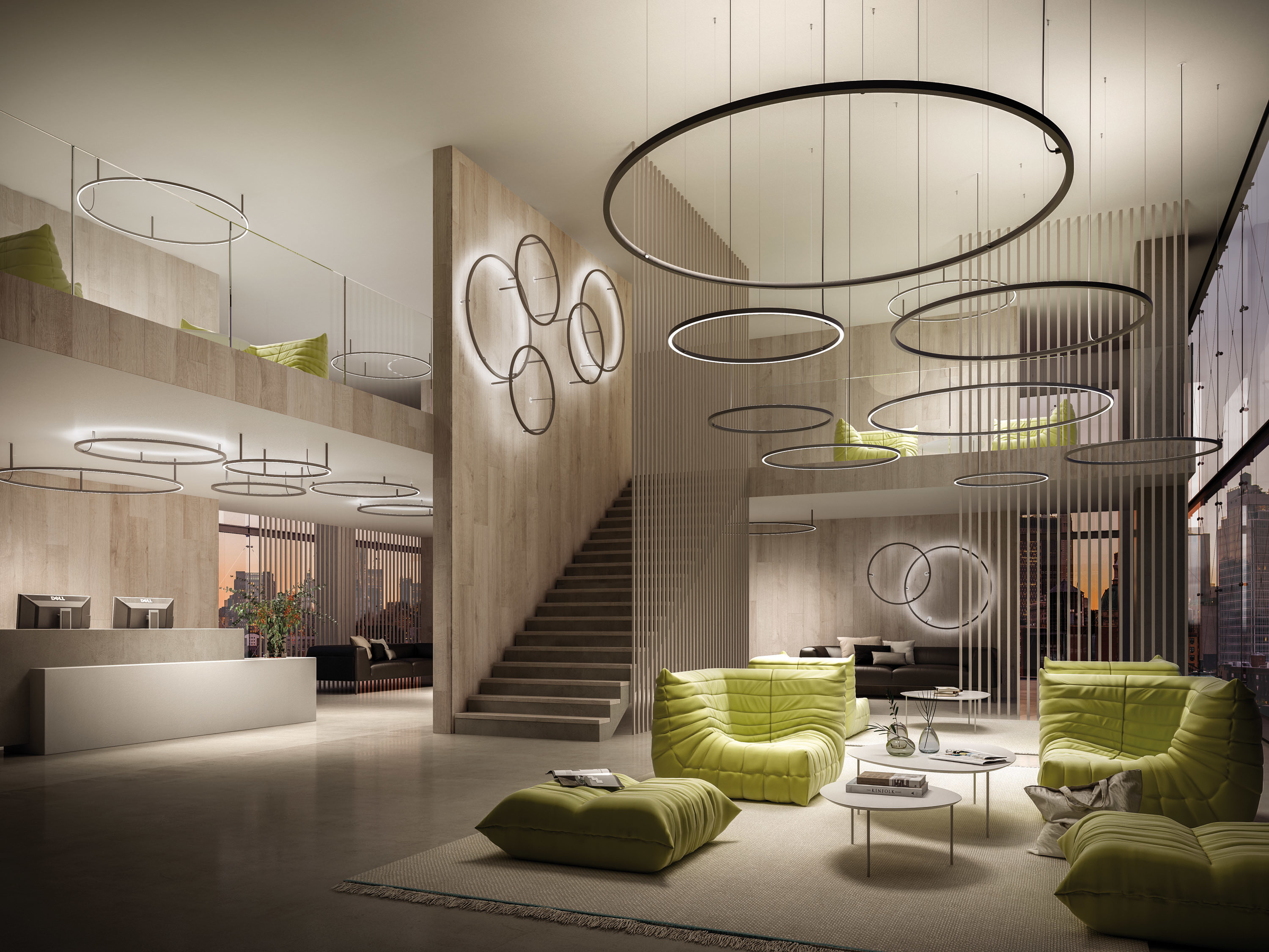 U-Light ceiling/wall by Axolight | STYLEPARK