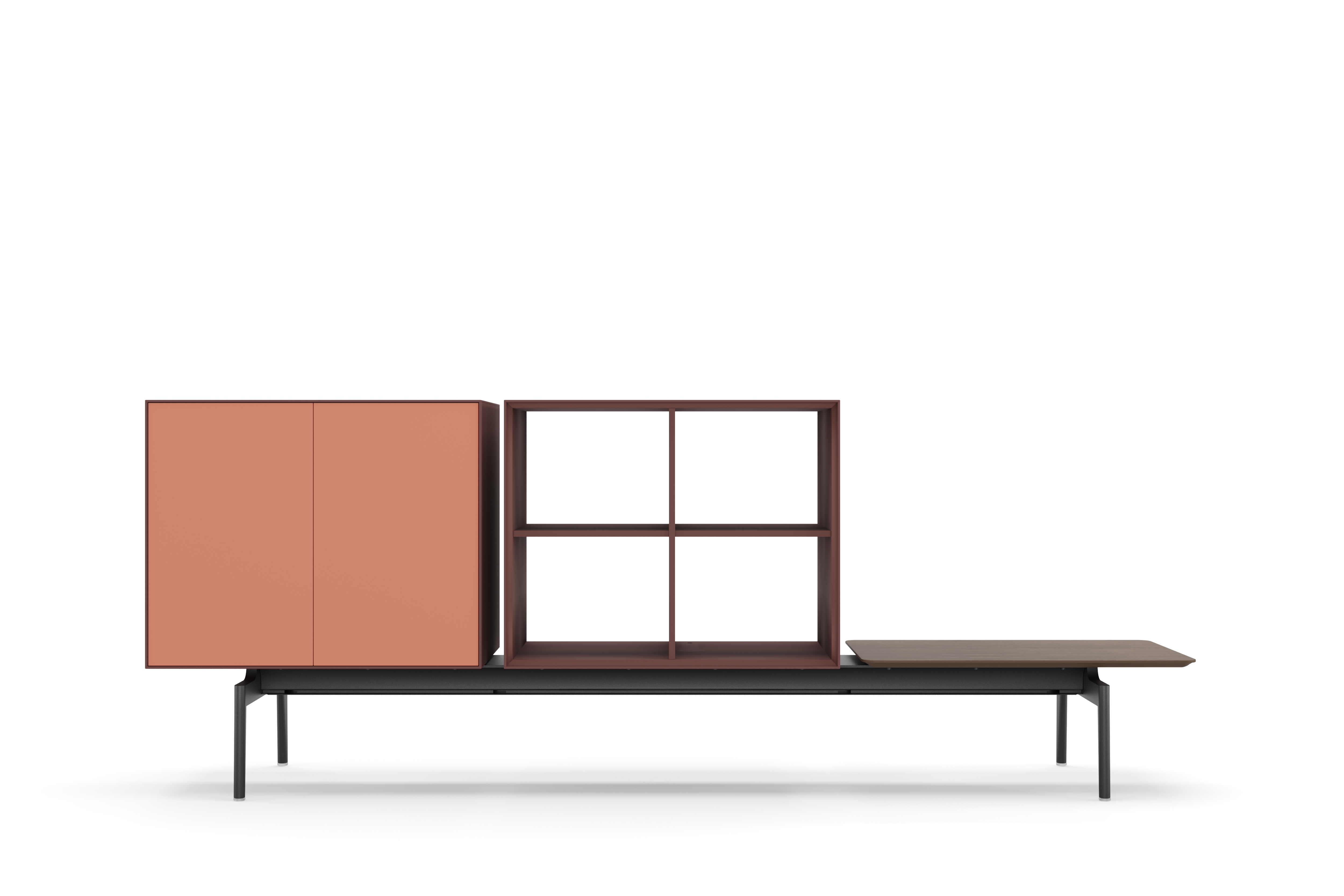 Semiton – Modular cabinet 3 units by Arper | STYLEPARK