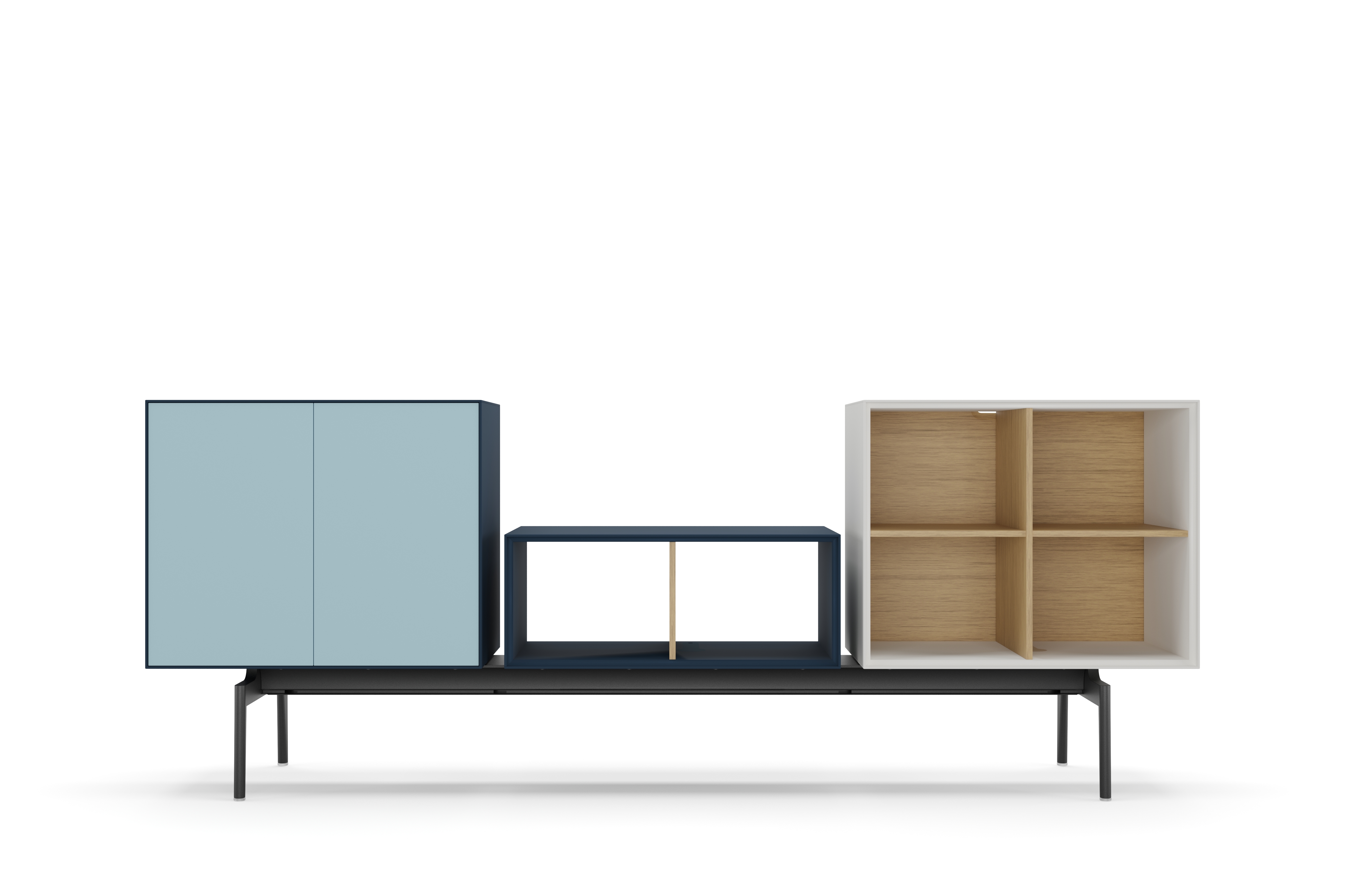 Semiton – Modular cabinet 3 units von Arper | STYLEPARK