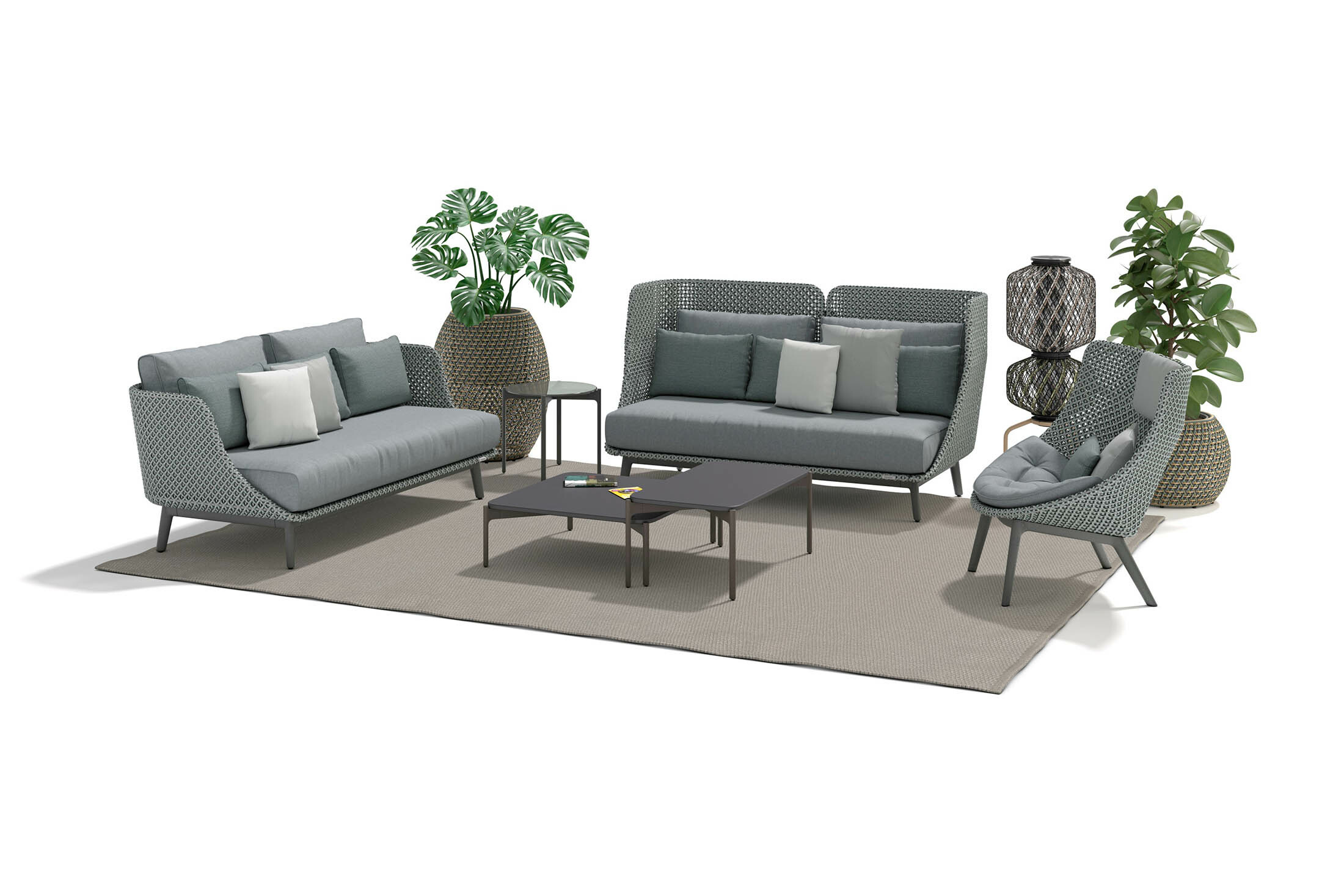 IZON coffee table 90x50 by DEDON | STYLEPARK