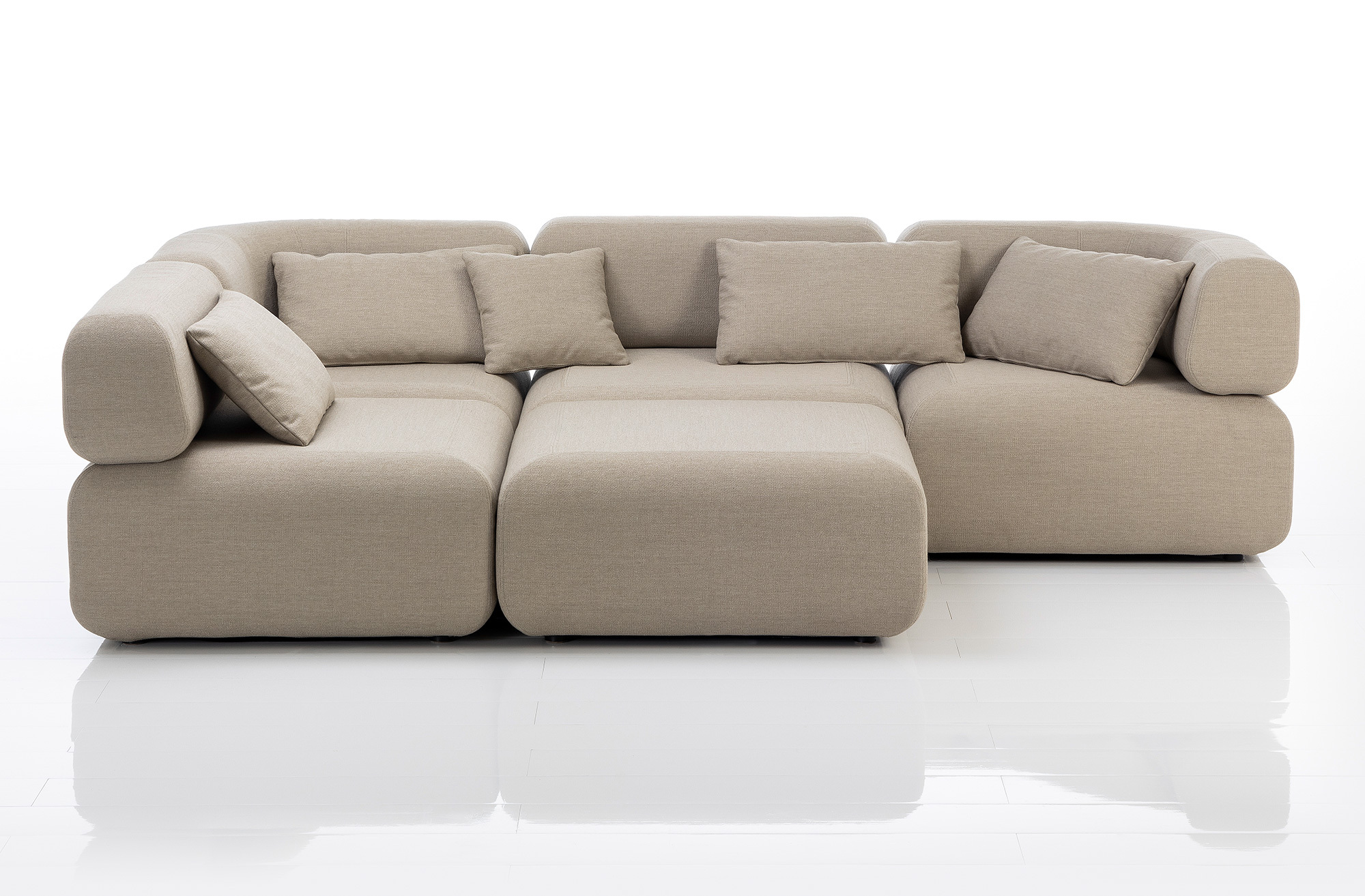All together corner sofa by Brühl | STYLEPARK