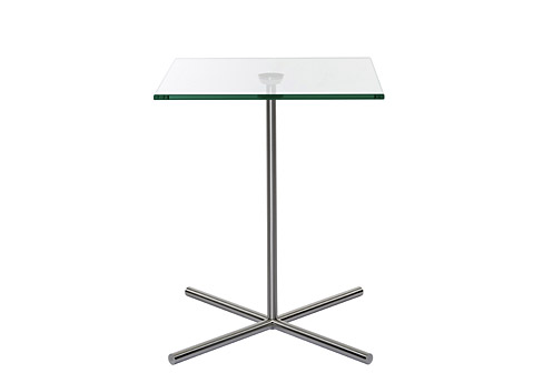 XL table with X-type base square by Cascando | STYLEPARK