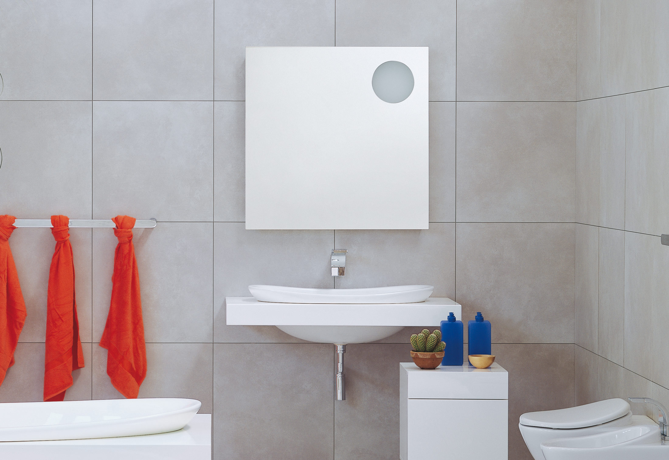 Simple 70 mirror by Ceramica Flaminia | STYLEPARK