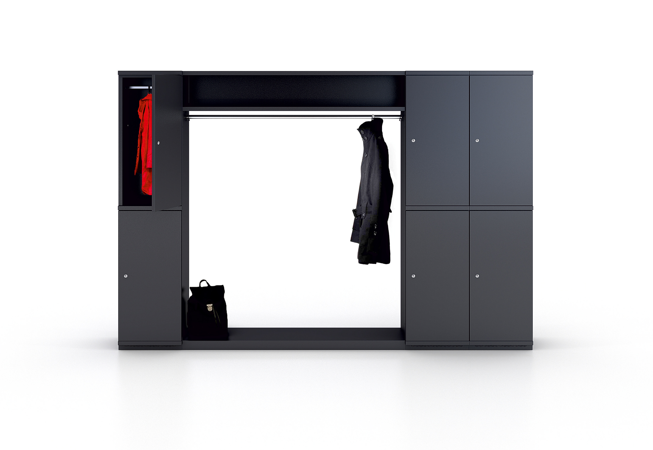 LO Clothes lockers by Lista Office LO | STYLEPARK