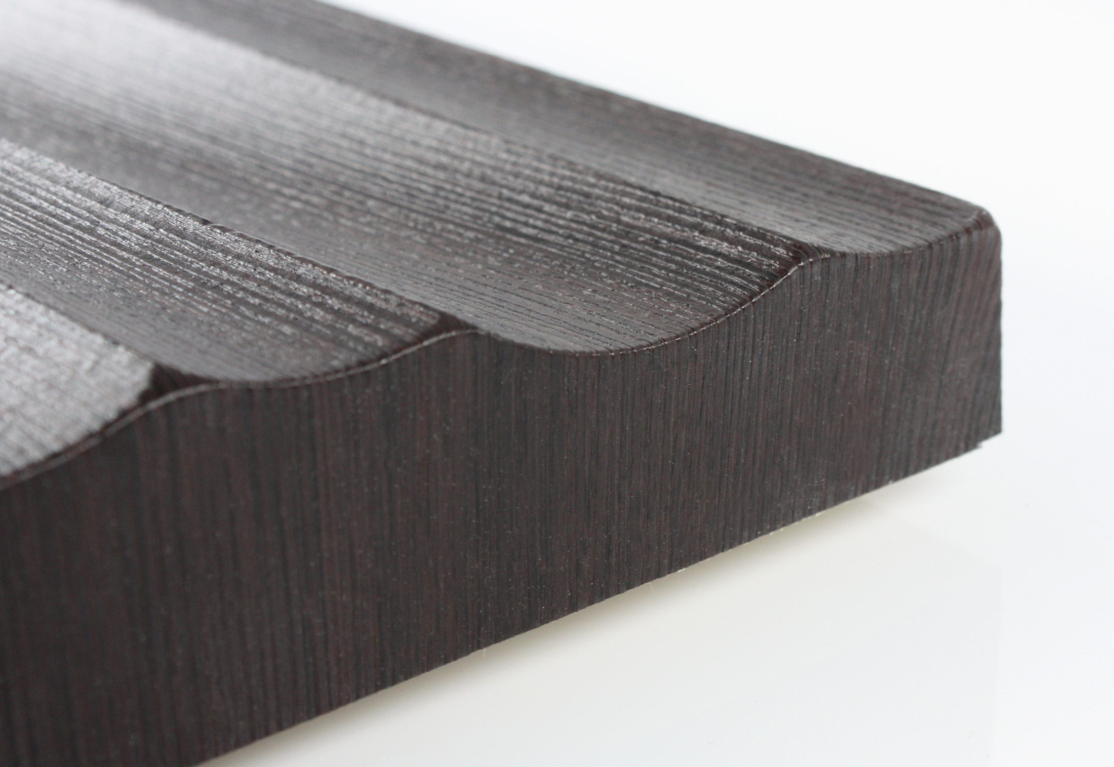 Coating │ Wave panel │ MDF coated with foil by Georg Ackermann | STYLEPARK