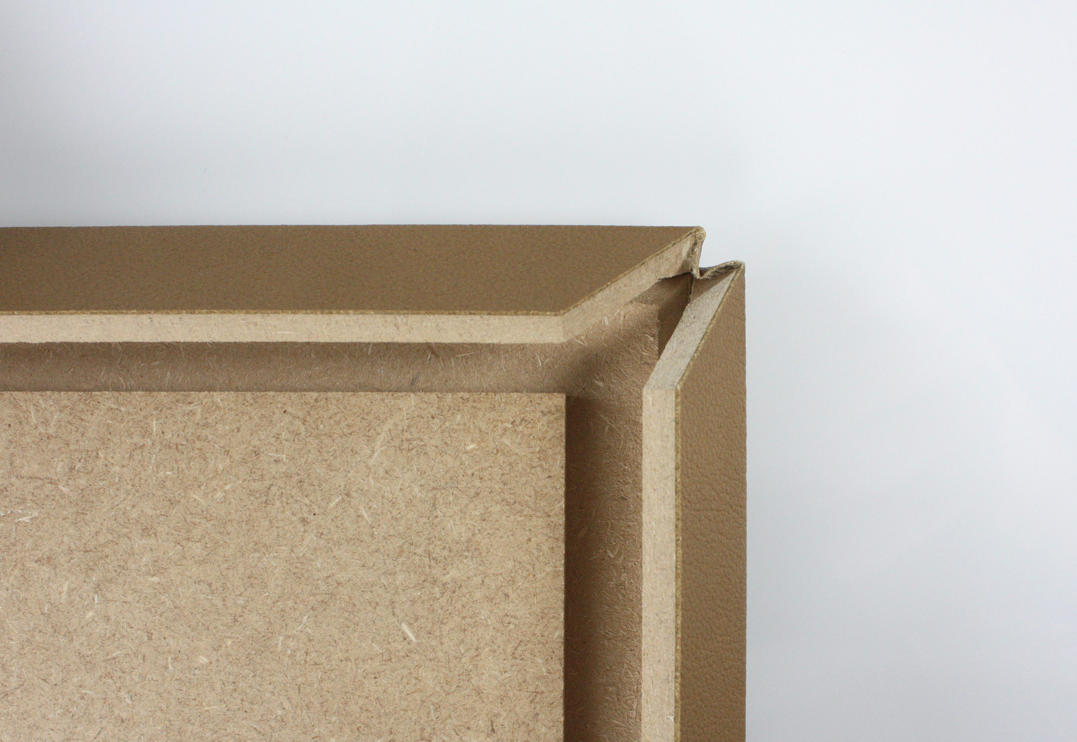 Fold technic │ MDF coated with synthetic leather │ beige by Georg ...