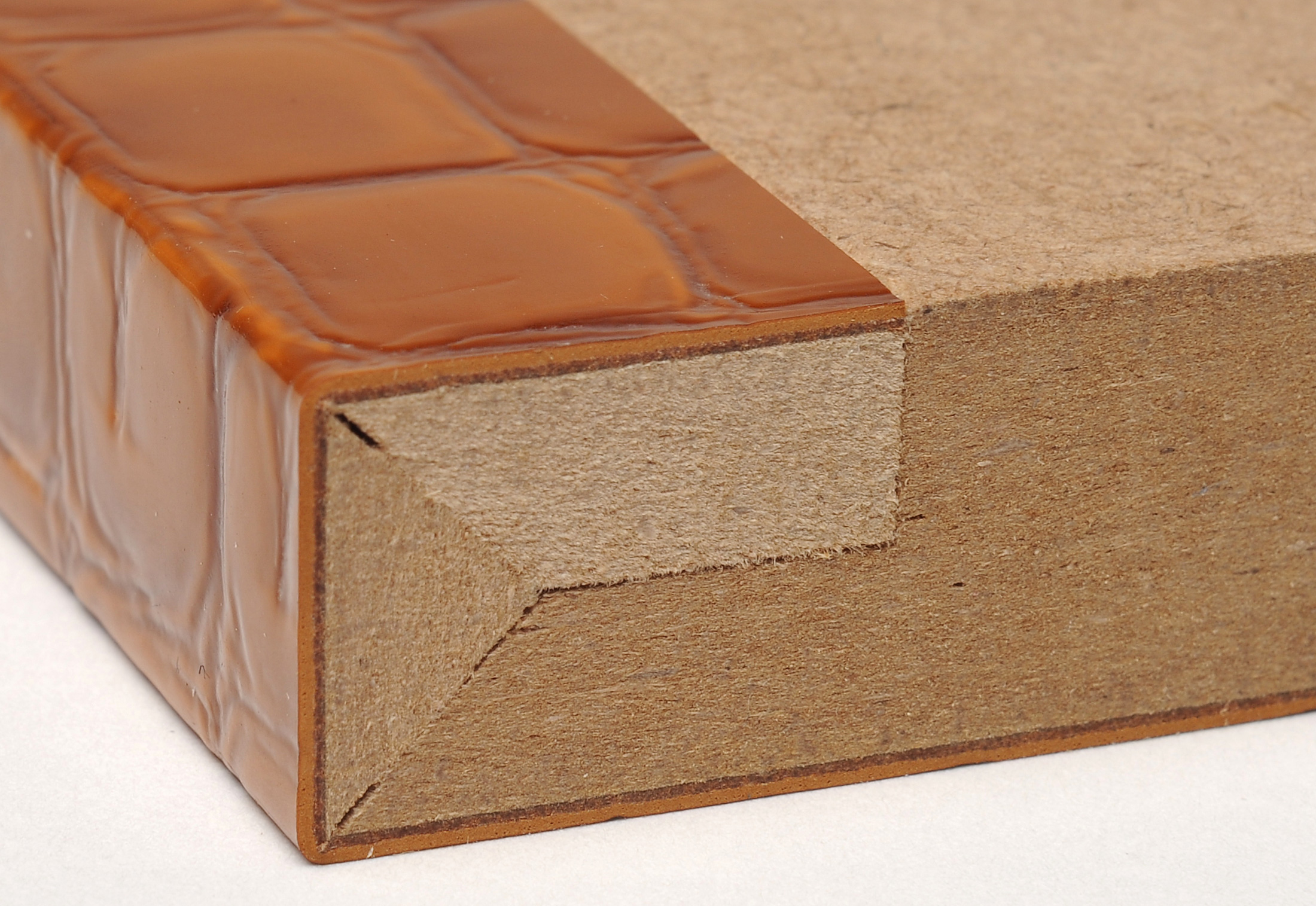 Fold technic │ MDF coated with synthetic leather │ brown by Georg ...
