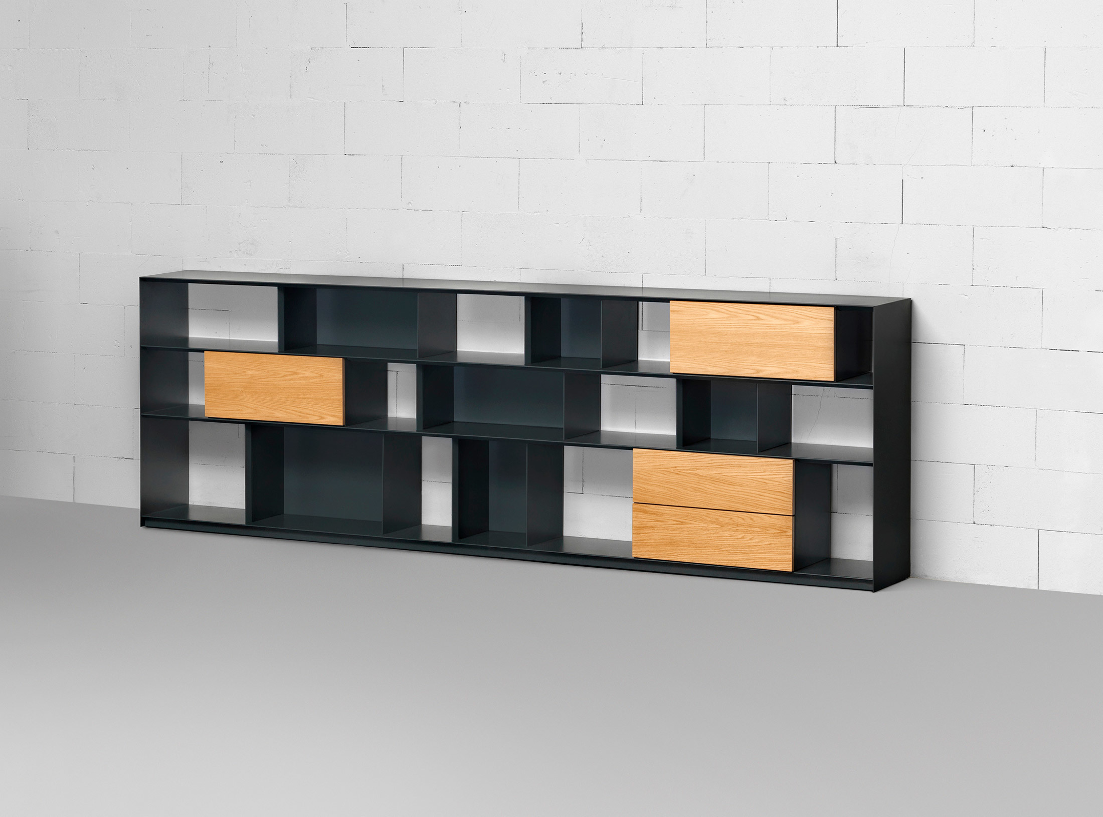 STACK shelving system by müller möbelfabrikation | STYLEPARK
