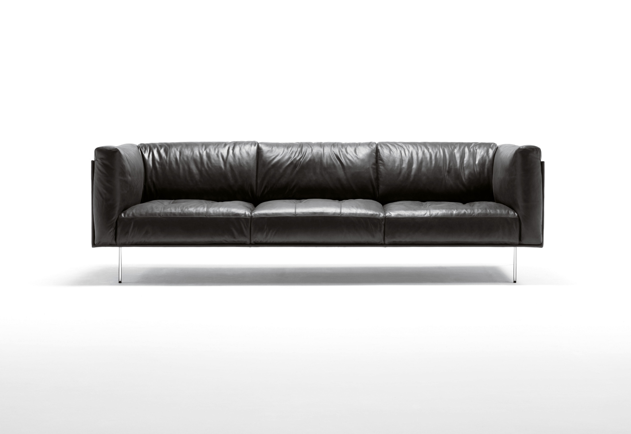 Rod Leather sofa by Living Divani | STYLEPARK