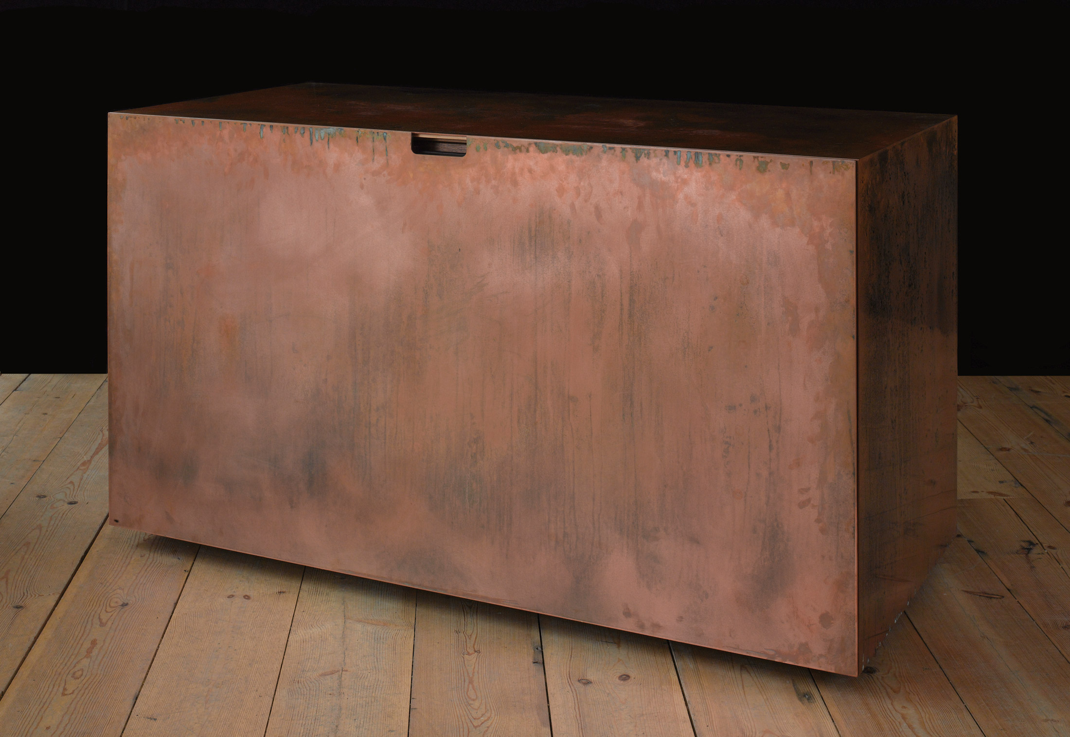 Copper and Walnut desk by Paul Kelley | STYLEPARK