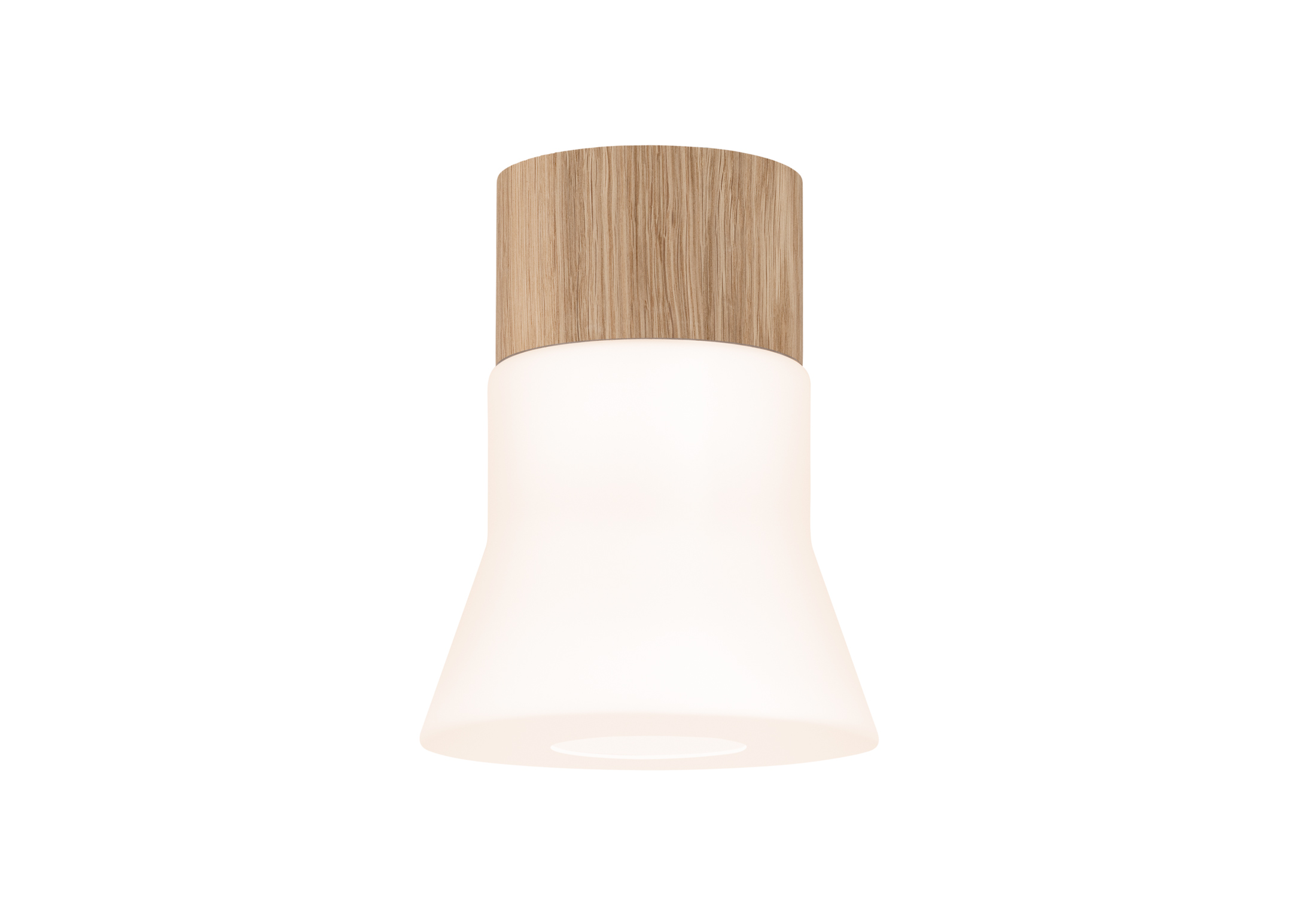 Wood ceiling lamp small by Zero | STYLEPARK