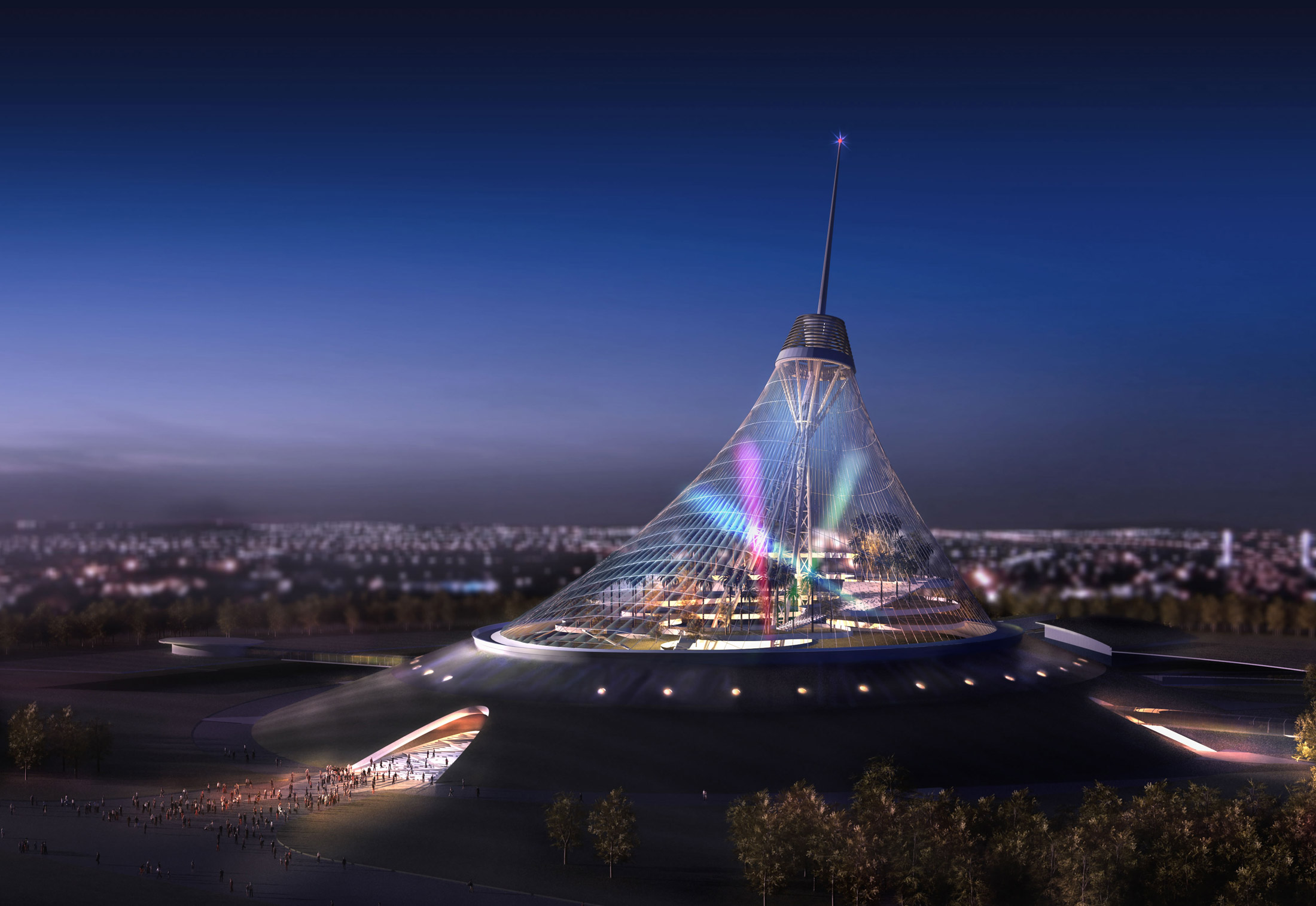 TEXLON®-System, Khan Shatyry Entertainment Centre by Vector Foiltec ...