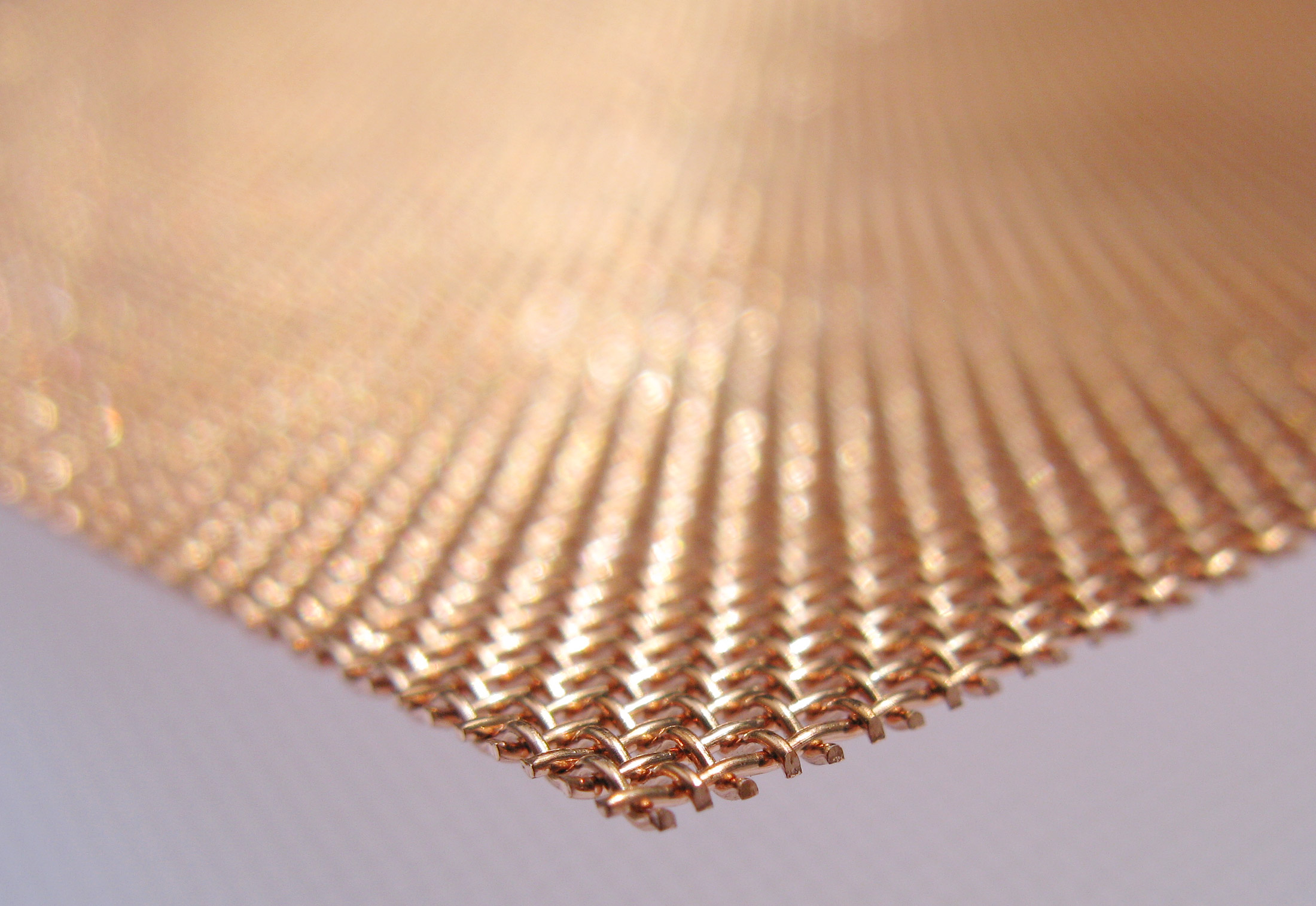 Copper Wire Mesh by Weisse & Eschrich | STYLEPARK