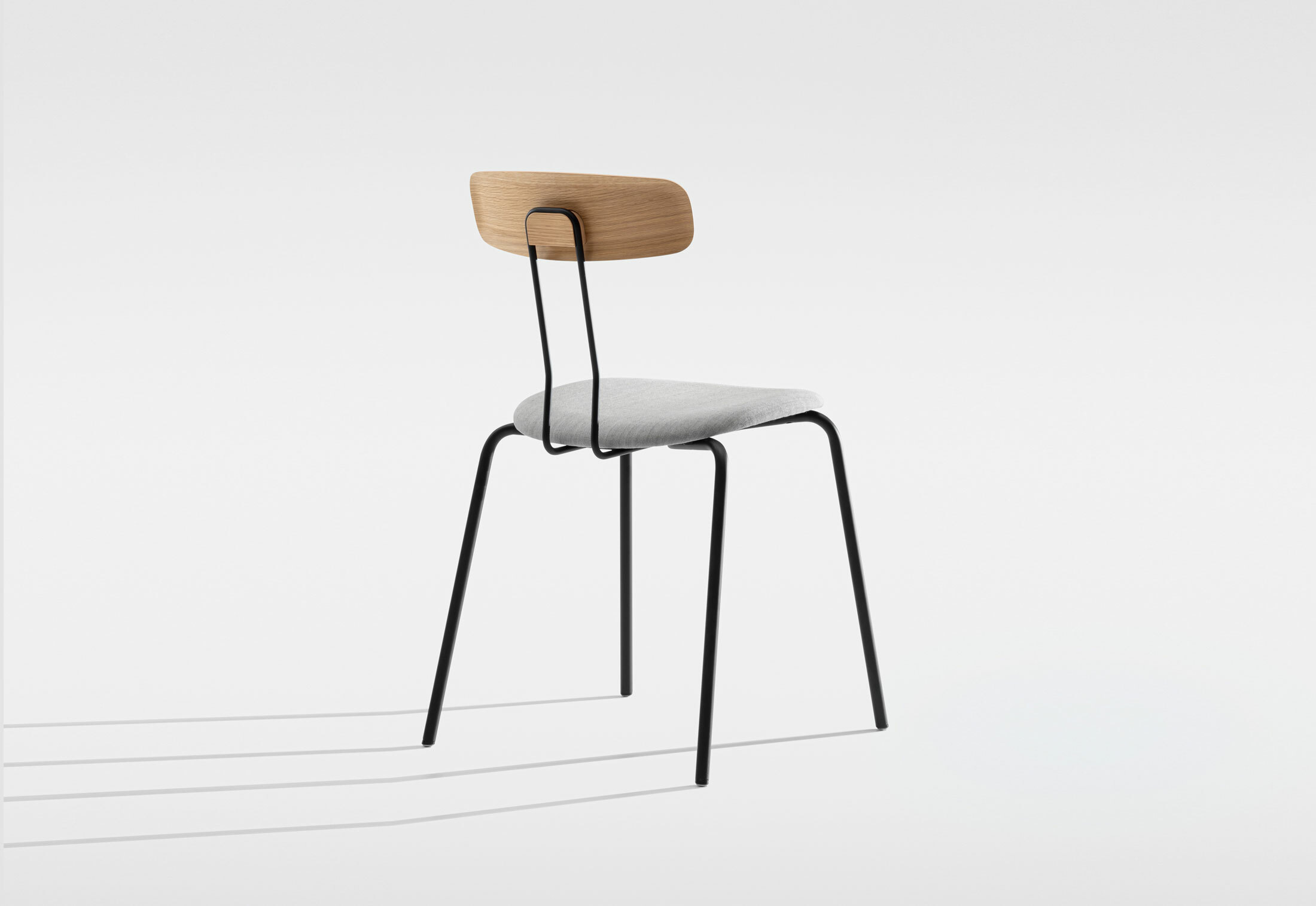 Okito Ply - Upholstered seat by Zeitraum | STYLEPARK
