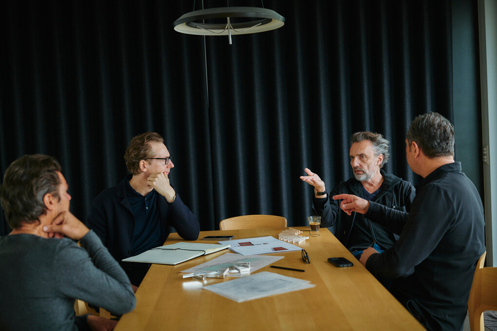 Brunner: First prototypes for "foild" room divider by atelier oï ...