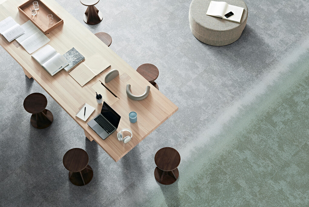 Interface 2023: New carpet tile collection Connected Ethos | STYLEPARK