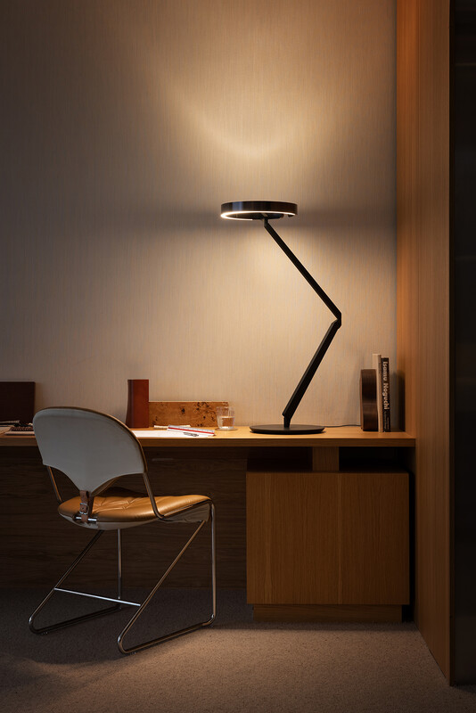 Occhio: New "Gioia equilibrio" table and reading lamp series | STYLEPARK