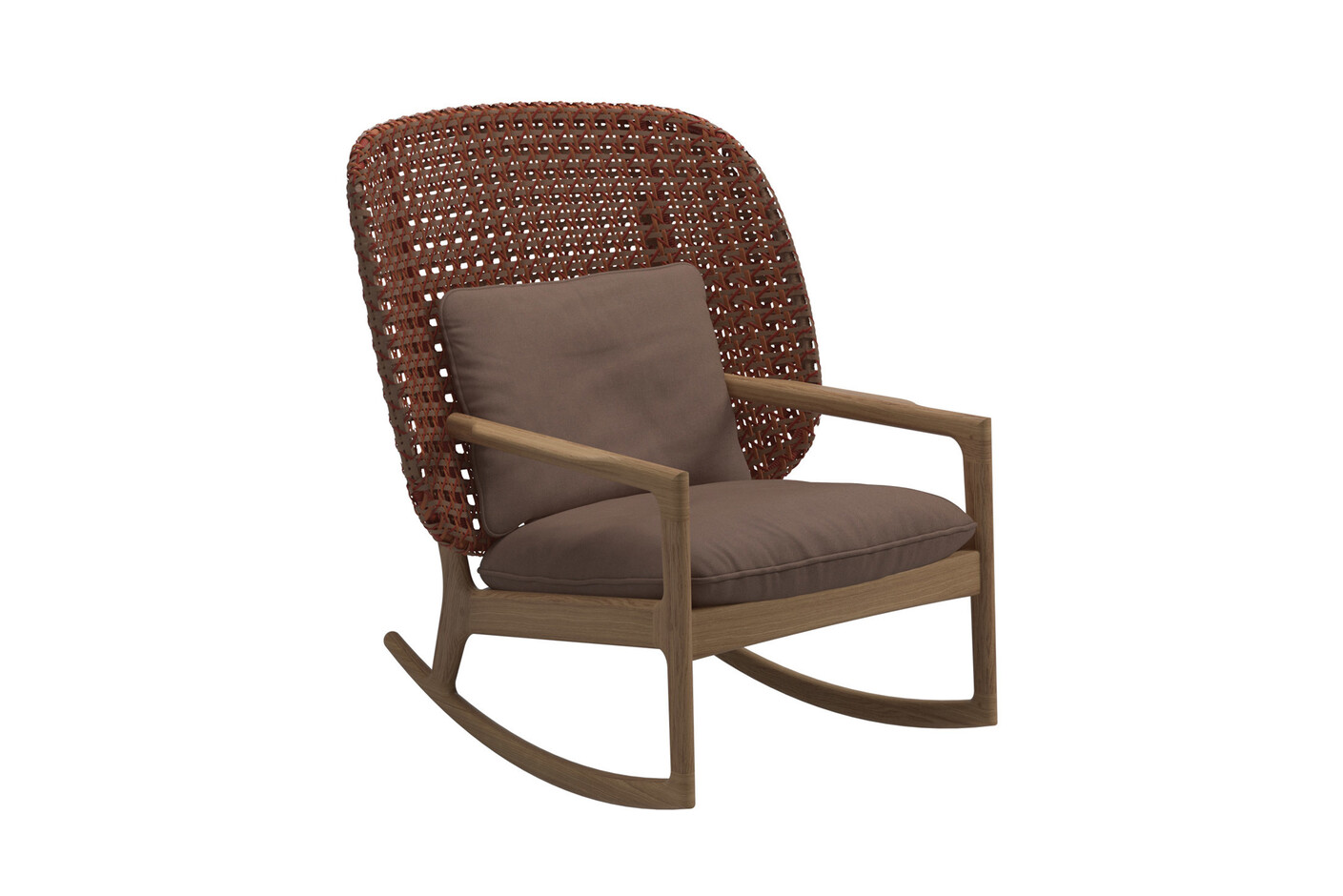 Kay high rocking chair by Gloster Furniture | STYLEPARK