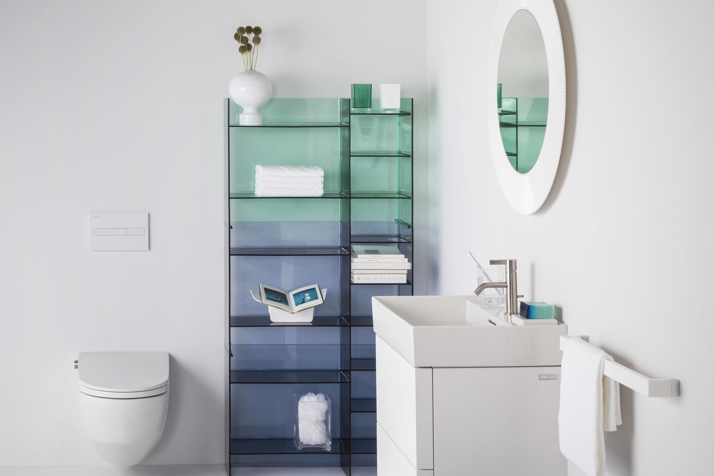 Kartell by Laufen rack low by Laufen | STYLEPARK