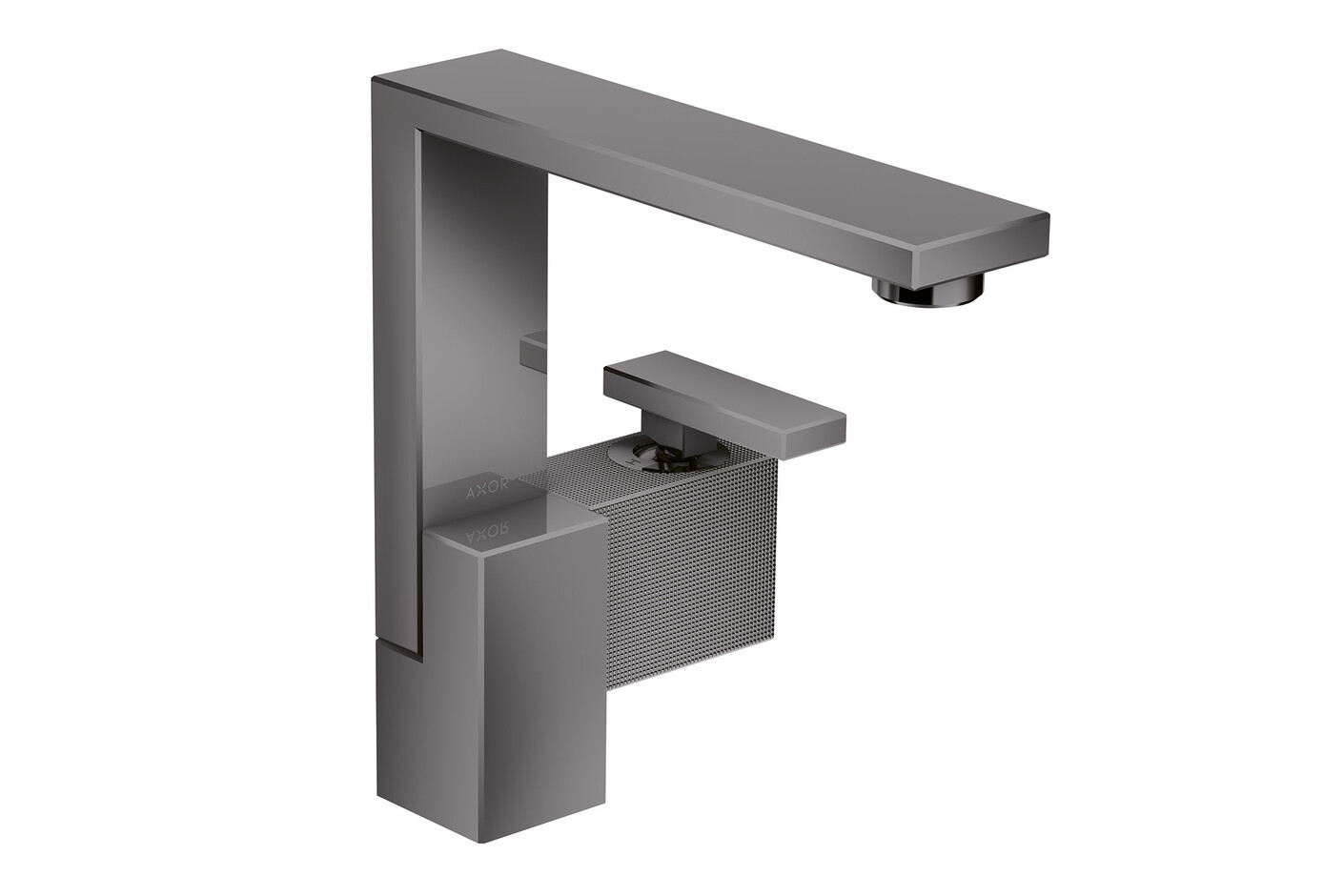 AXOR Edge Single lever basin mixer 190 with push-open waste set ...