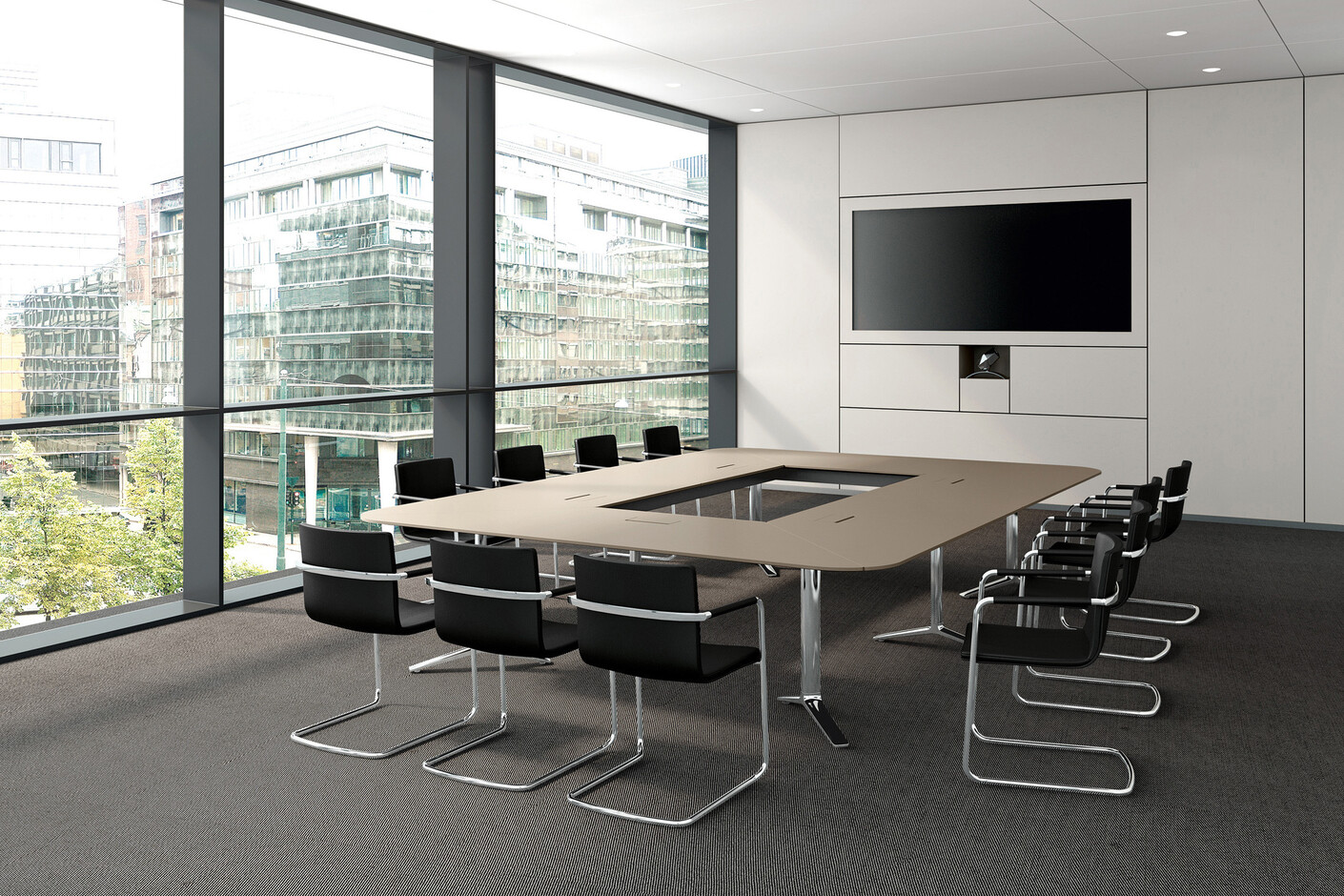 Talk conference table by Renz | STYLEPARK