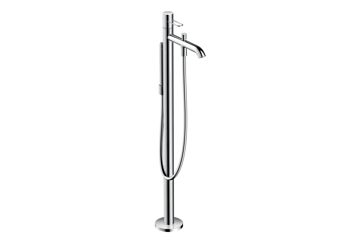 AXOR Uno Floor standing single lever bath mixer, loop handle by AXOR ...