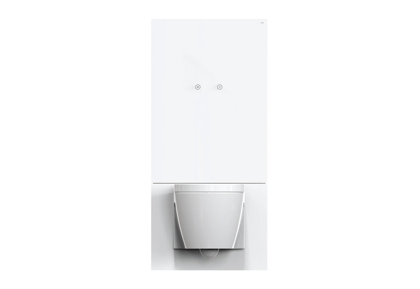 WC module White, sensor controlled flushing mechanism by HEWI | STYLEPARK