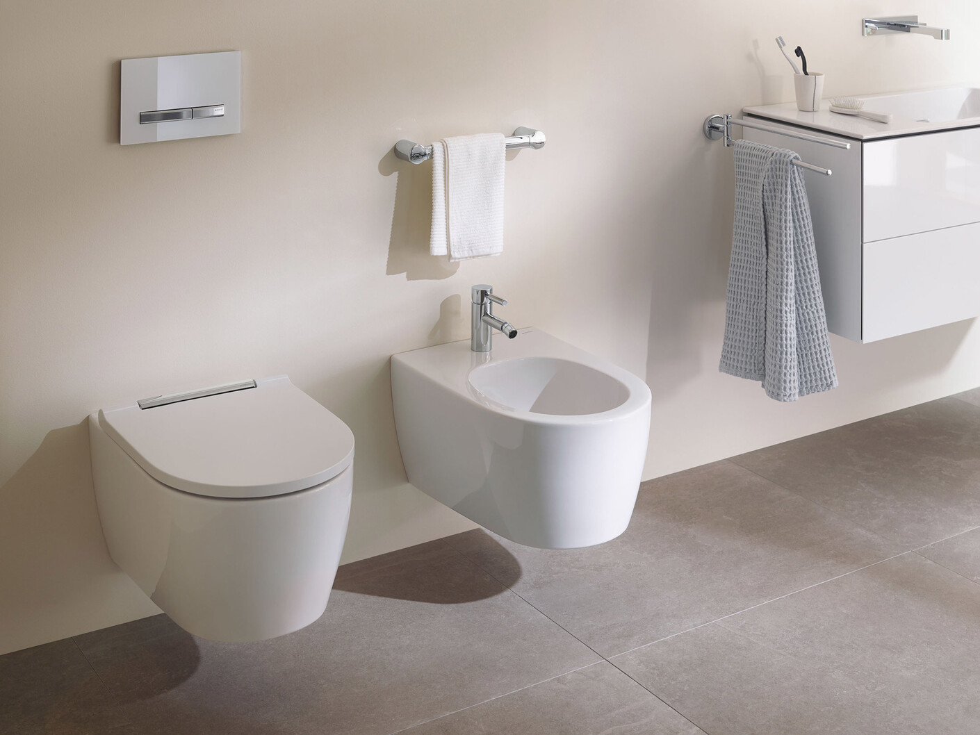 Geberit ONE wall-mounted bidet by Geberit | STYLEPARK