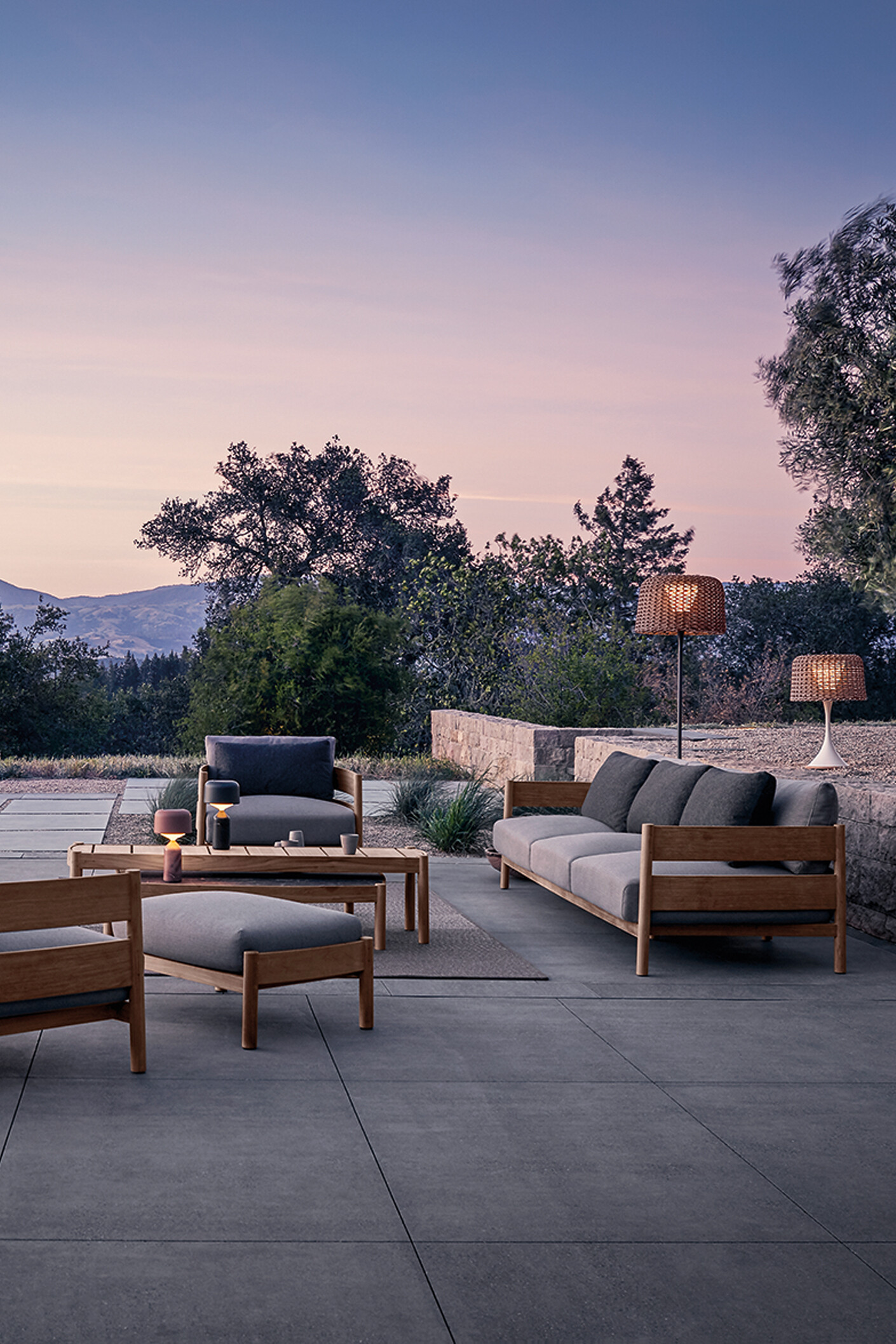Gloster: Outdoor collection "Haven" by Sebastian Herkner | STYLEPARK