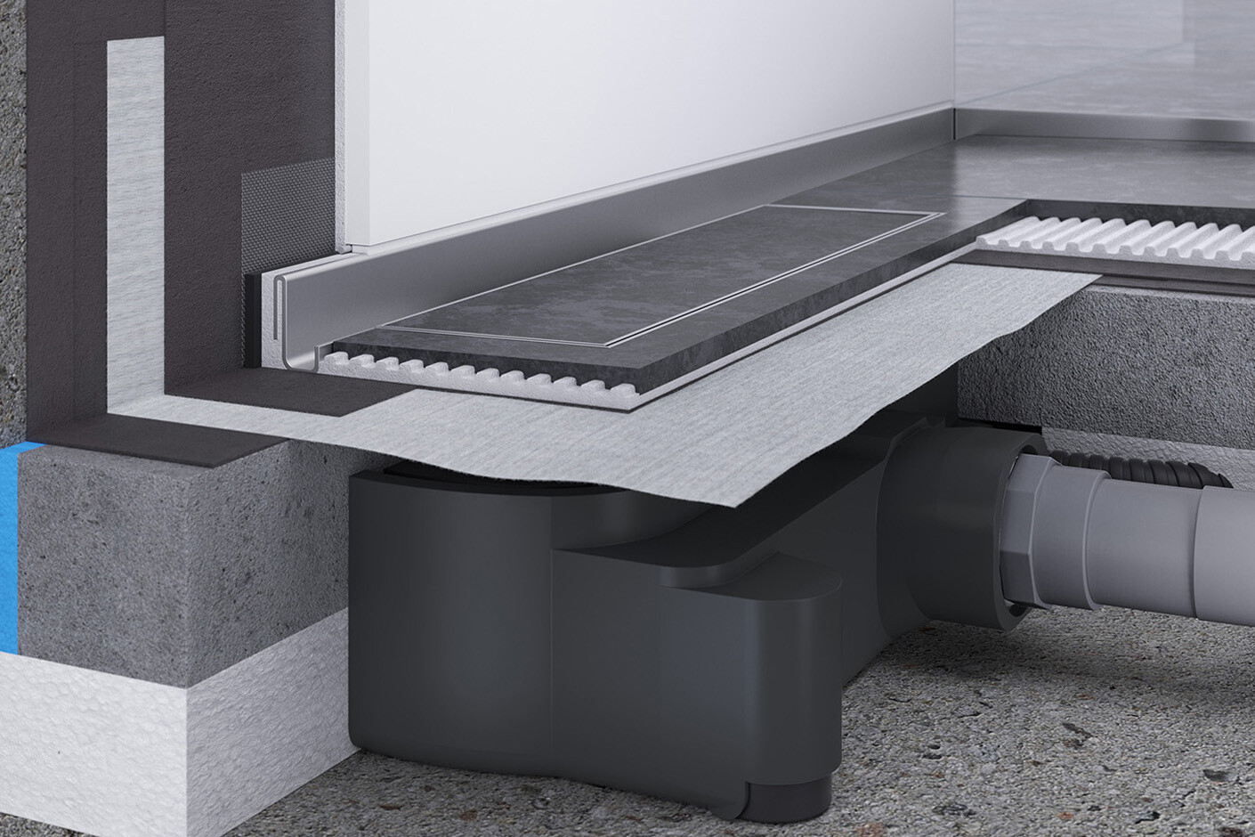 Dallmer and Pentair Jung Pumpen: Active drainage with "Connect" | STYLEPARK