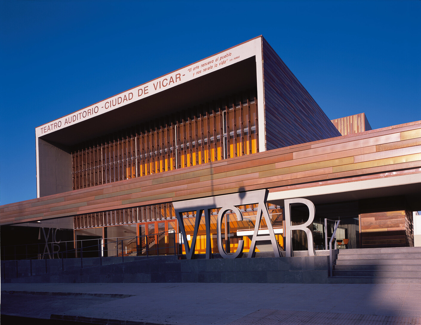 TECU® BRONZE, Vicar Theatre, Vicar, Spain by KME | STYLEPARK