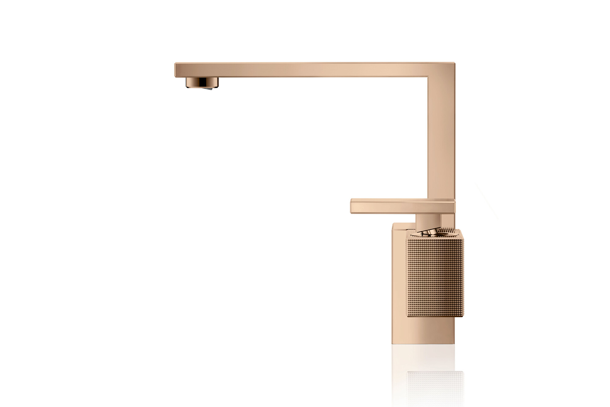 AXOR Edge Single lever basin mixer 190 with push-open waste set ...