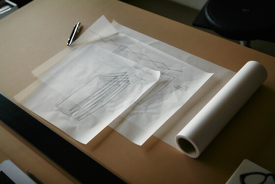 Brunner: First prototypes for "foild" room divider by atelier oï ...