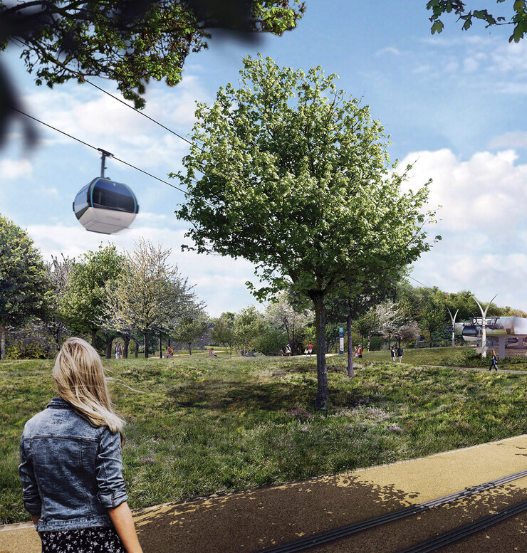 Floriade Expo 2022 with ropeway from Doppelmayr/Garaventa | STYLEPARK