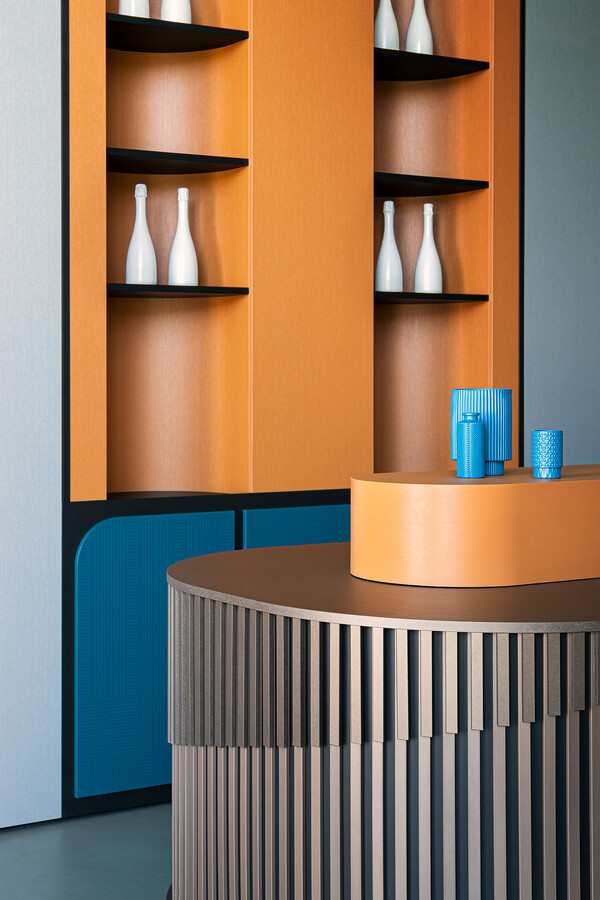 Cleaf: "Like a bar" installation shows diversity of the products ...