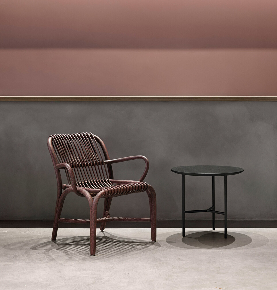 Huma upholstered swivel armchair T071 SP by Expormim | STYLEPARK