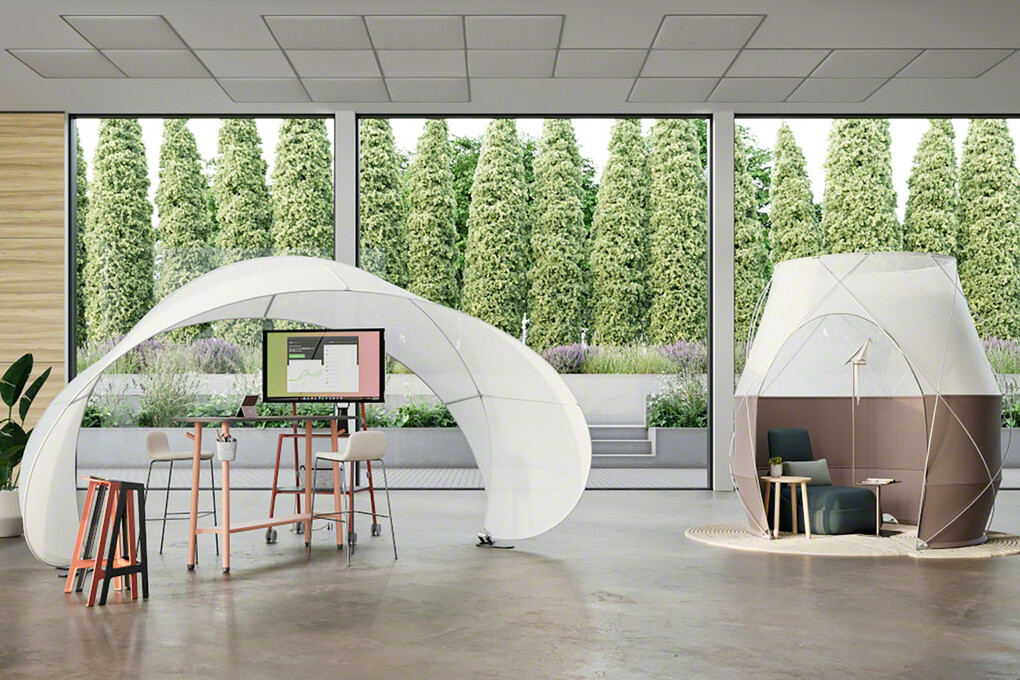 Steelcase Work Tents for zoning open workspaces | STYLEPARK