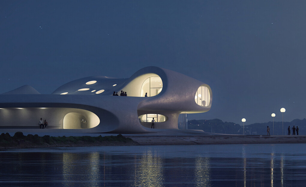 "Pavilions by the Seaside" in Haikou by Curator Weng Ling | STYLEPARK
