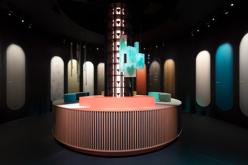 Cleaf: "Like a bar" installation shows diversity of the products ...