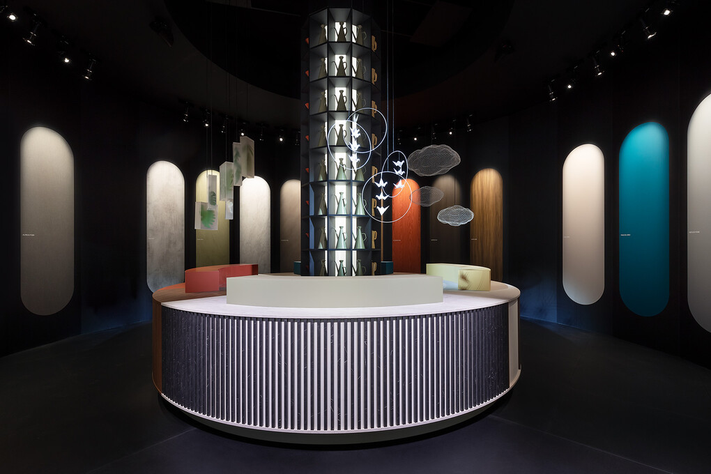 Cleaf: "Like a bar" installation shows diversity of the products ...