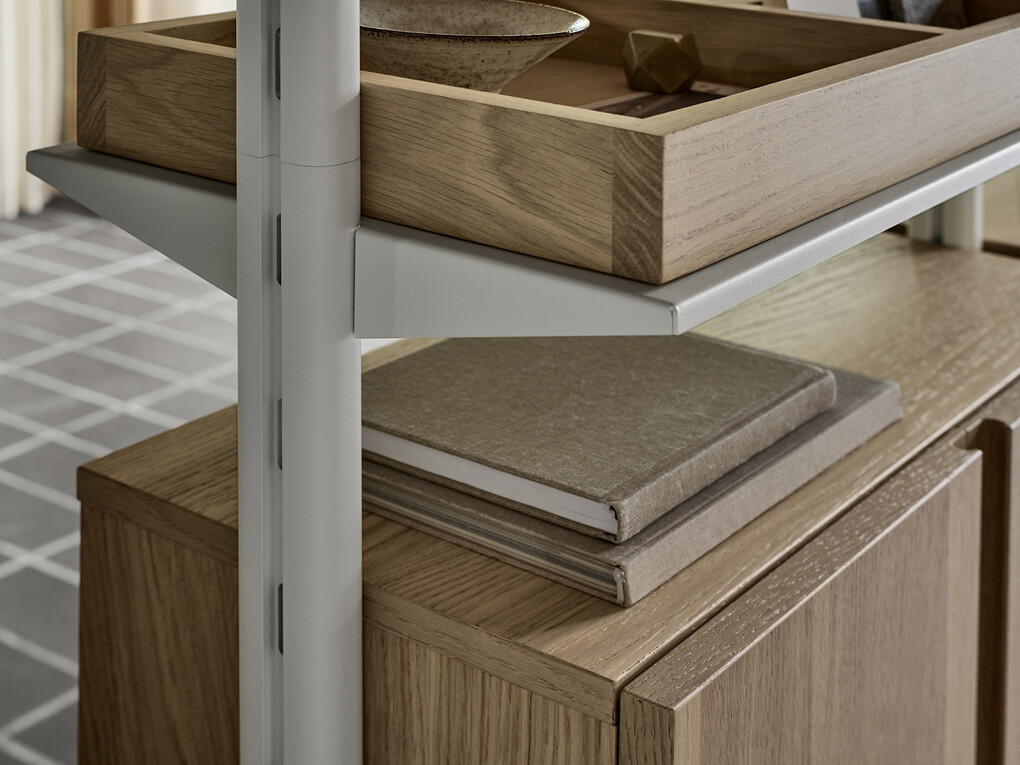 String Furniture: "Pira G2" modular shelving system | STYLEPARK