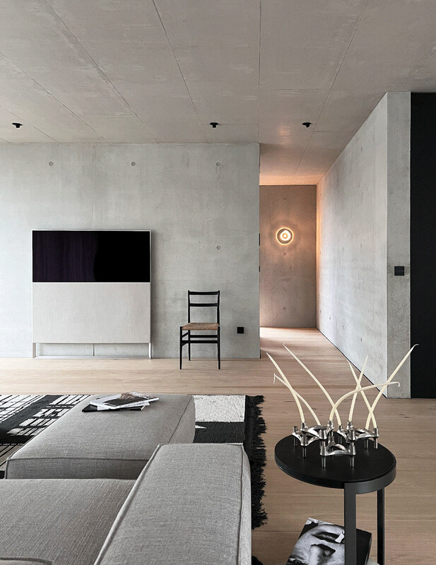 pur natur and LAR Studio design the rooms of Haus Brutalisme | STYLEPARK