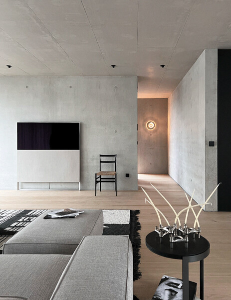 pur natur and LAR Studio design the rooms of Haus Brutalisme | STYLEPARK