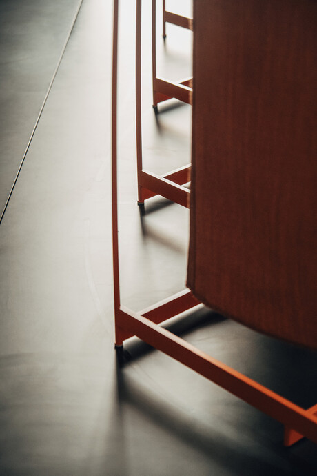 Brunner: First prototypes for "foild" room divider by atelier oï ...