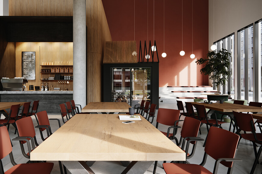 Light, comfortable and stackable: the chair HÅG Celi from Flokk | STYLEPARK