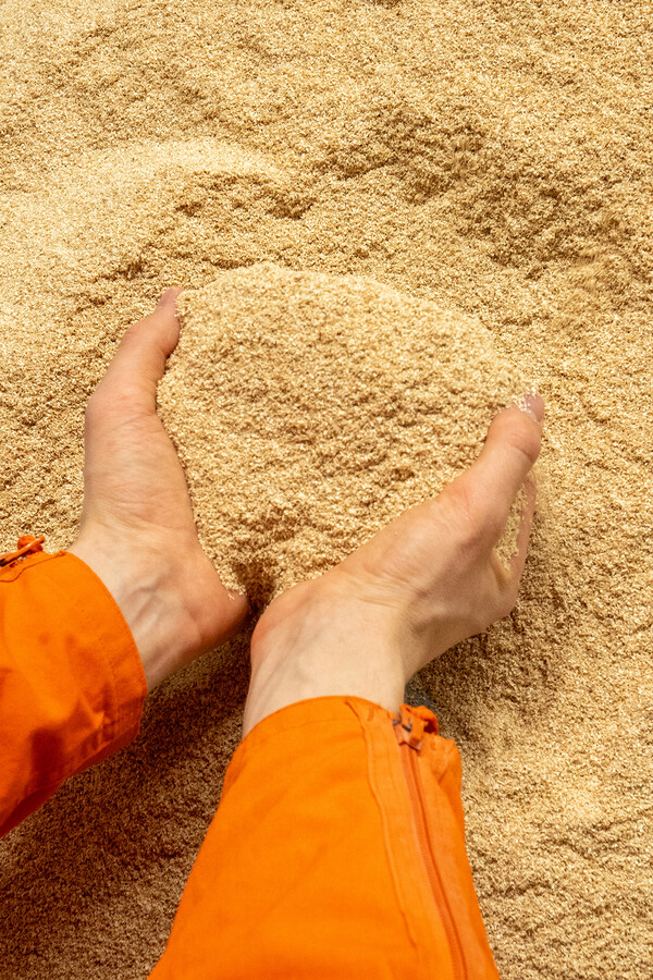 Additive Tectonics: New material ‘econitWood’ based on wood waste ...