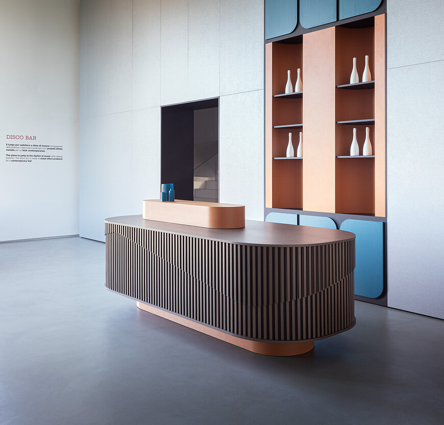 Cleaf: "Like a bar" installation shows diversity of the products | STYLEPARK