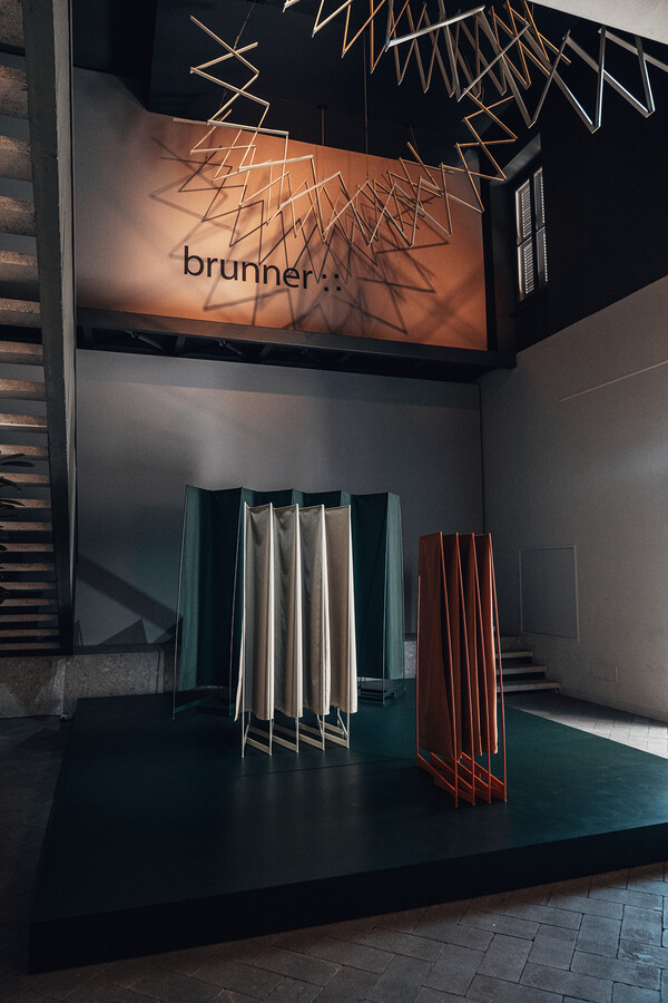 Brunner: First prototypes for "foild" room divider by atelier oï ...